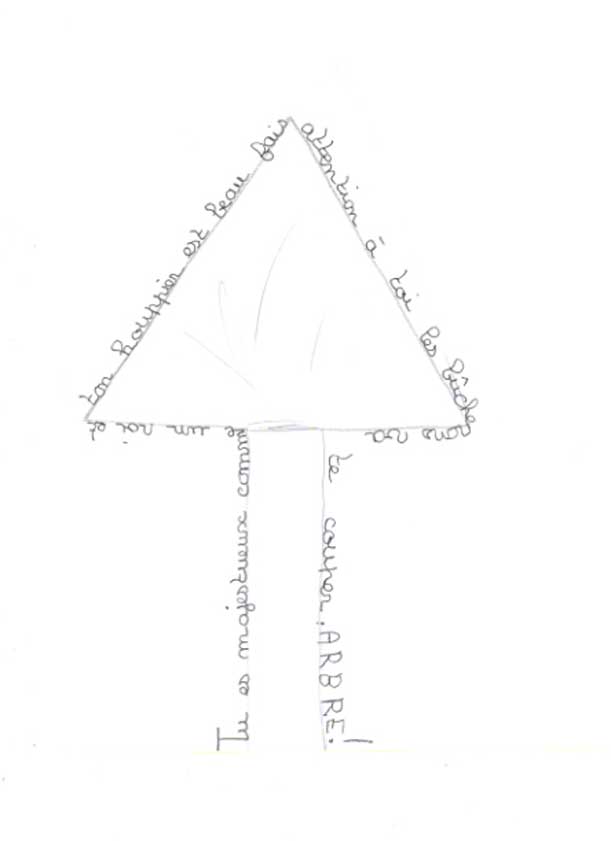 calligrammes arbre 1